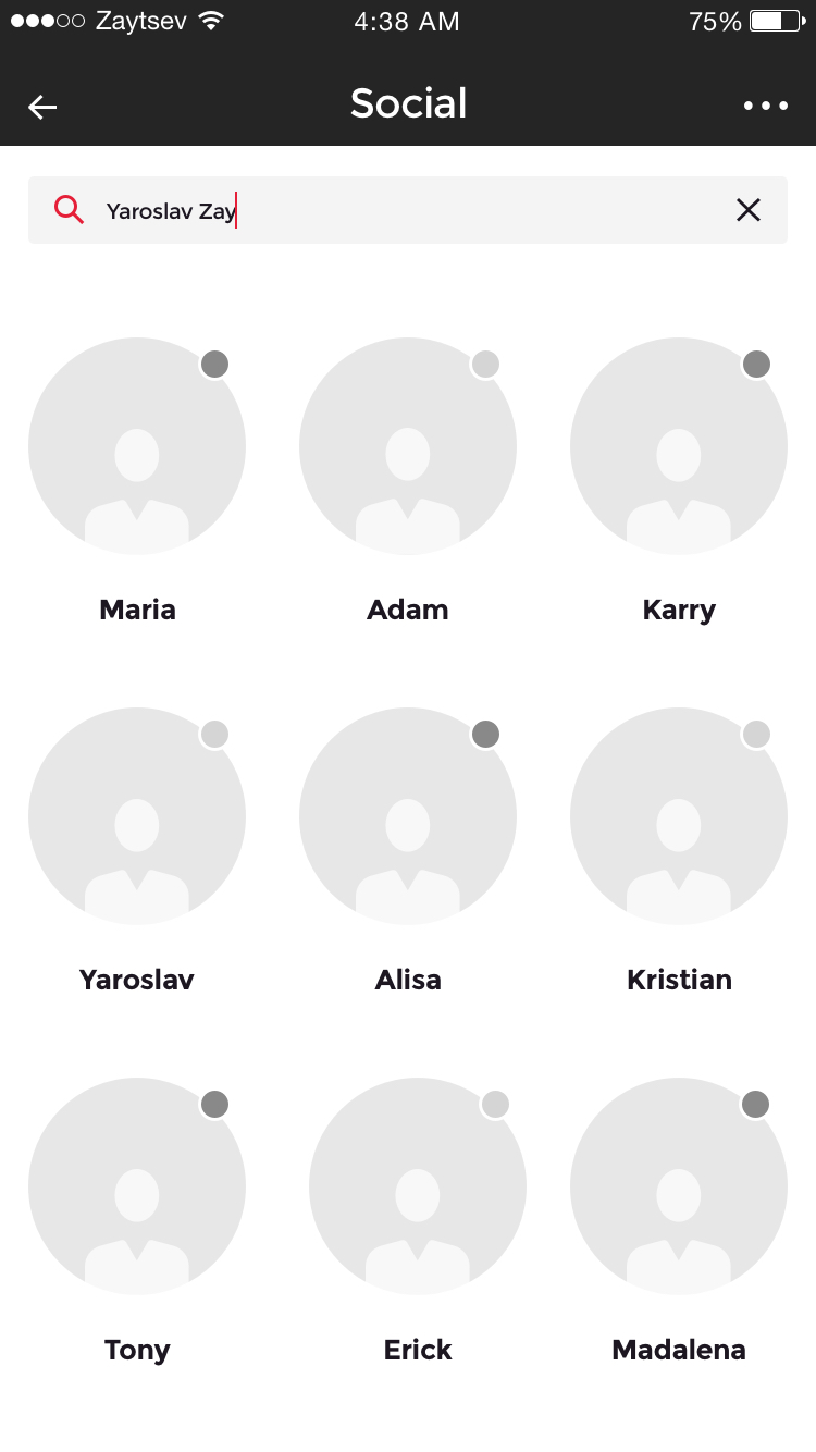 Oculus iOS Wireframe UI Kit by Qo7 | ThemeForest